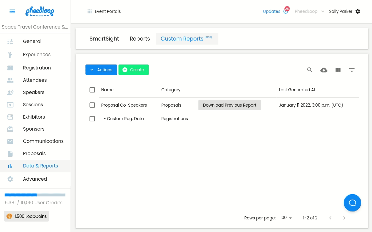 Introducing Advanced Custom Reporting & Analytics for Events