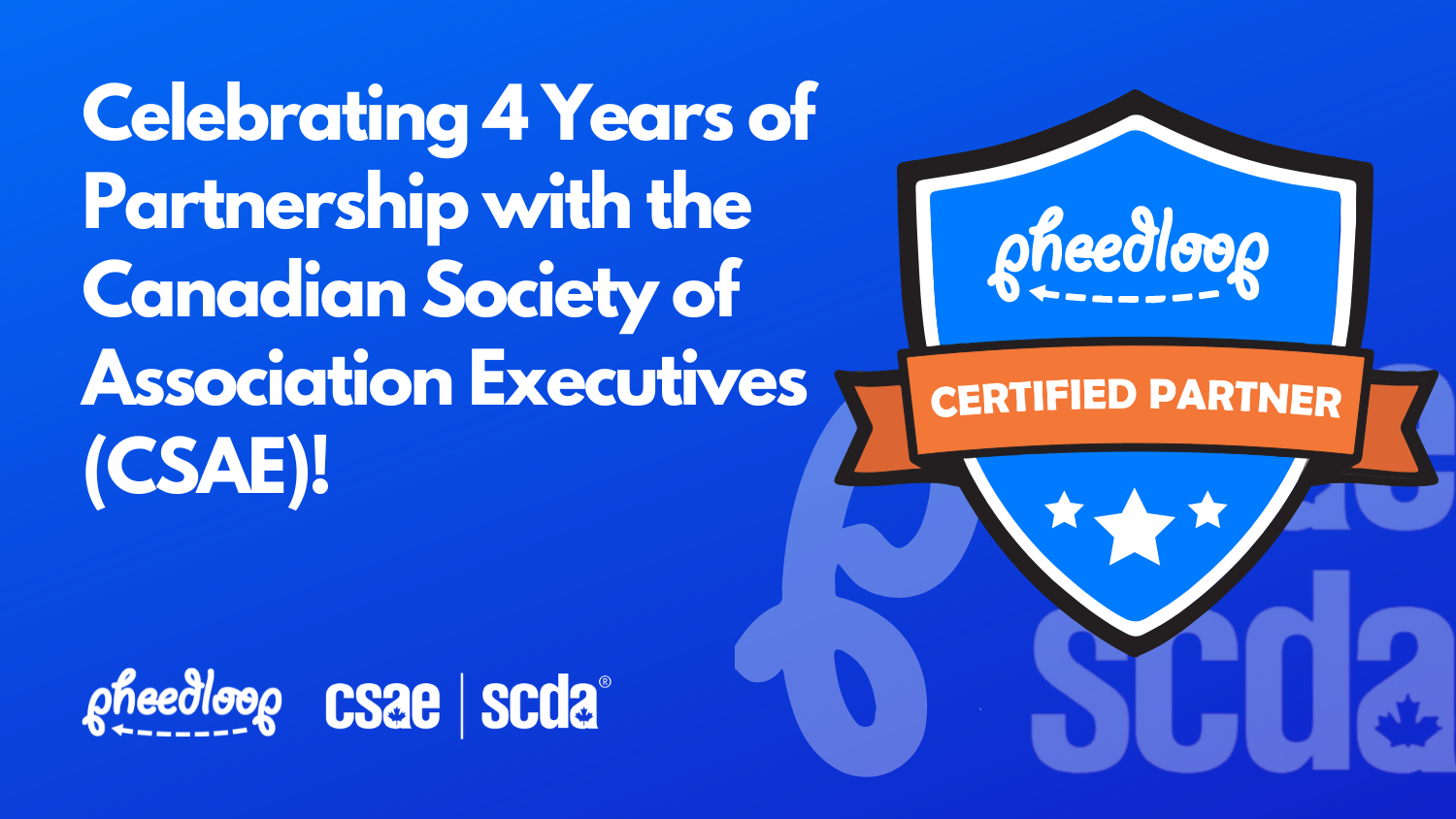 Celebrating 4 Years of Partnership with the Canadian Society of ...