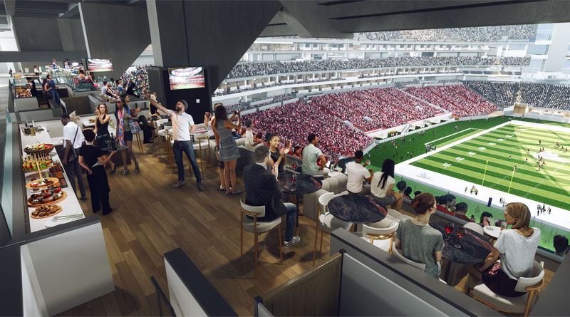 Clubs & Suites | Premium Seating at Mercedes-Benz Stadium