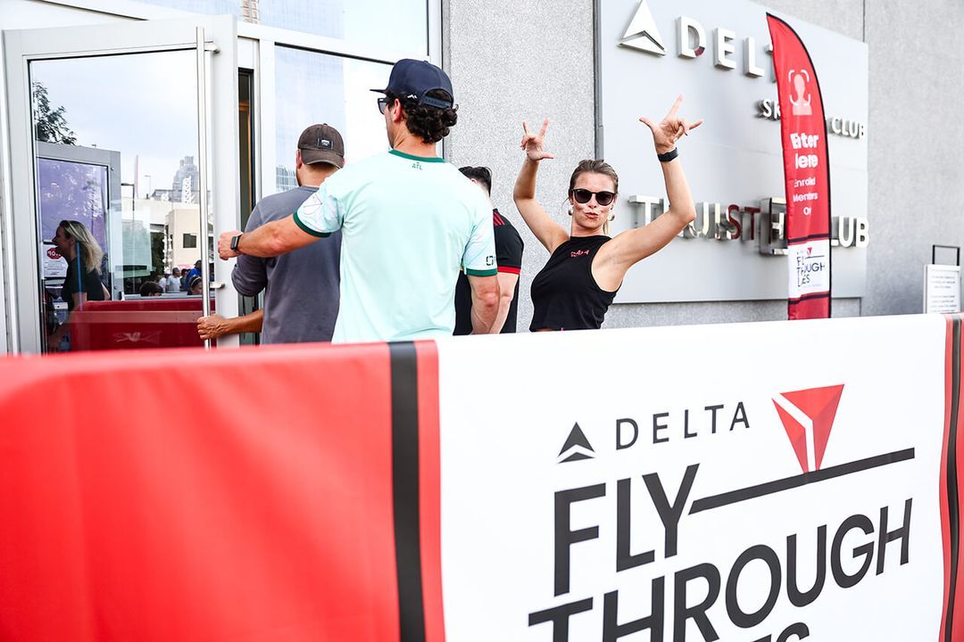 Delta Fly-Through Lanes | Mercedes-Benz Stadium Labs