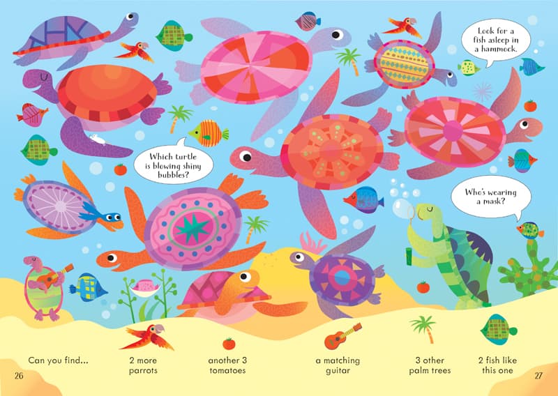 📚 USBORNE BOOKS & MORE™ | Look & Find Puzzles - Under the Sea