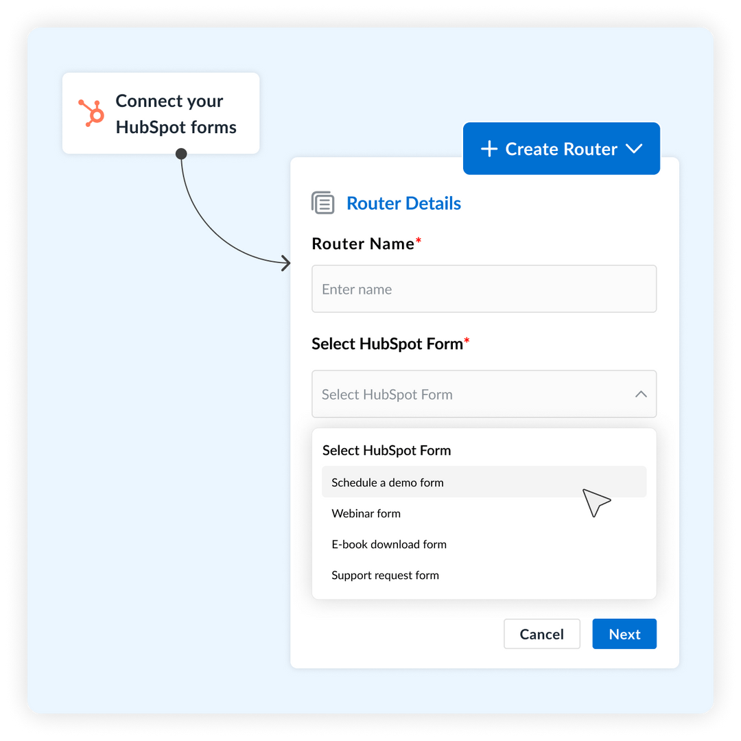 Lead Router for Avoma Scheduler