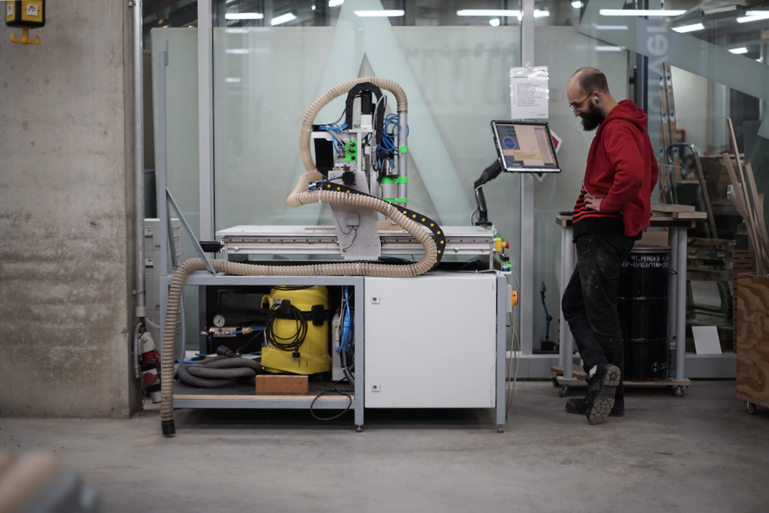 CNC Portalfräse — Holz Workshop - im Hafven Hannover