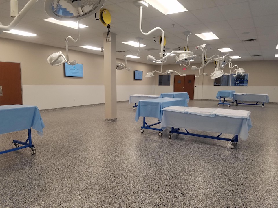 Coppell TX medical training facility & bioskills lab
