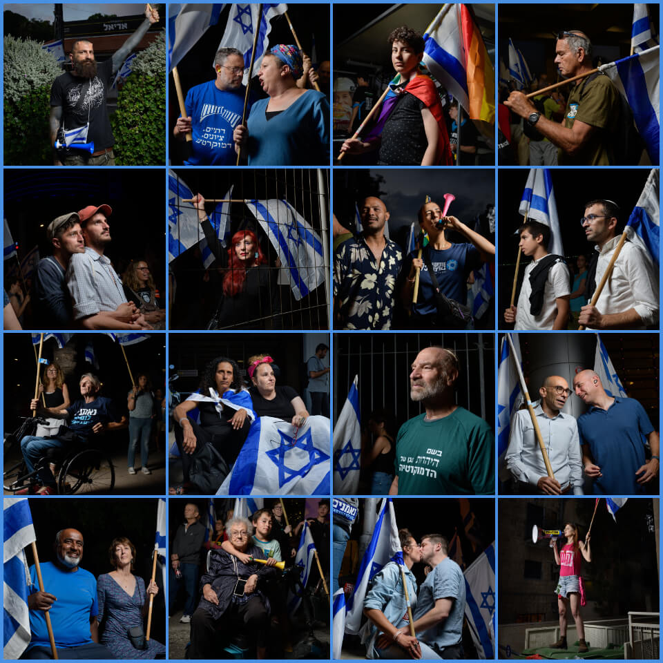 Fighting For Israel’s Democracy: Portraits