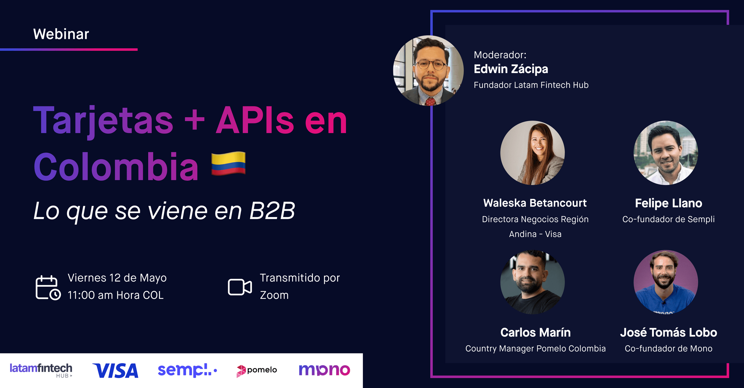 📟 📟 Tarjetas + APIs en Colombia