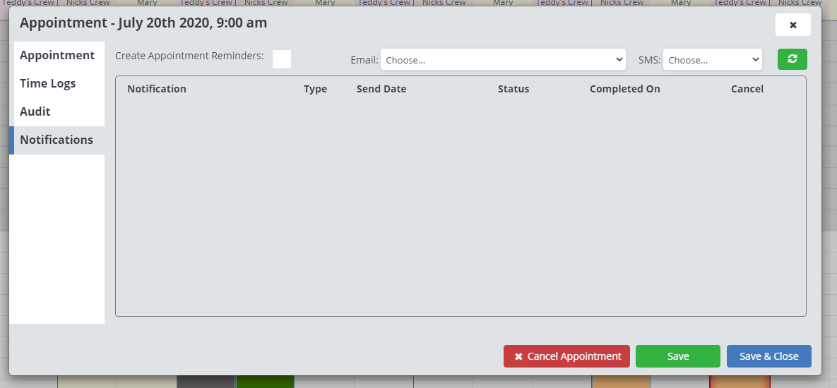 Appointment Cards | ServiceMonster Help
