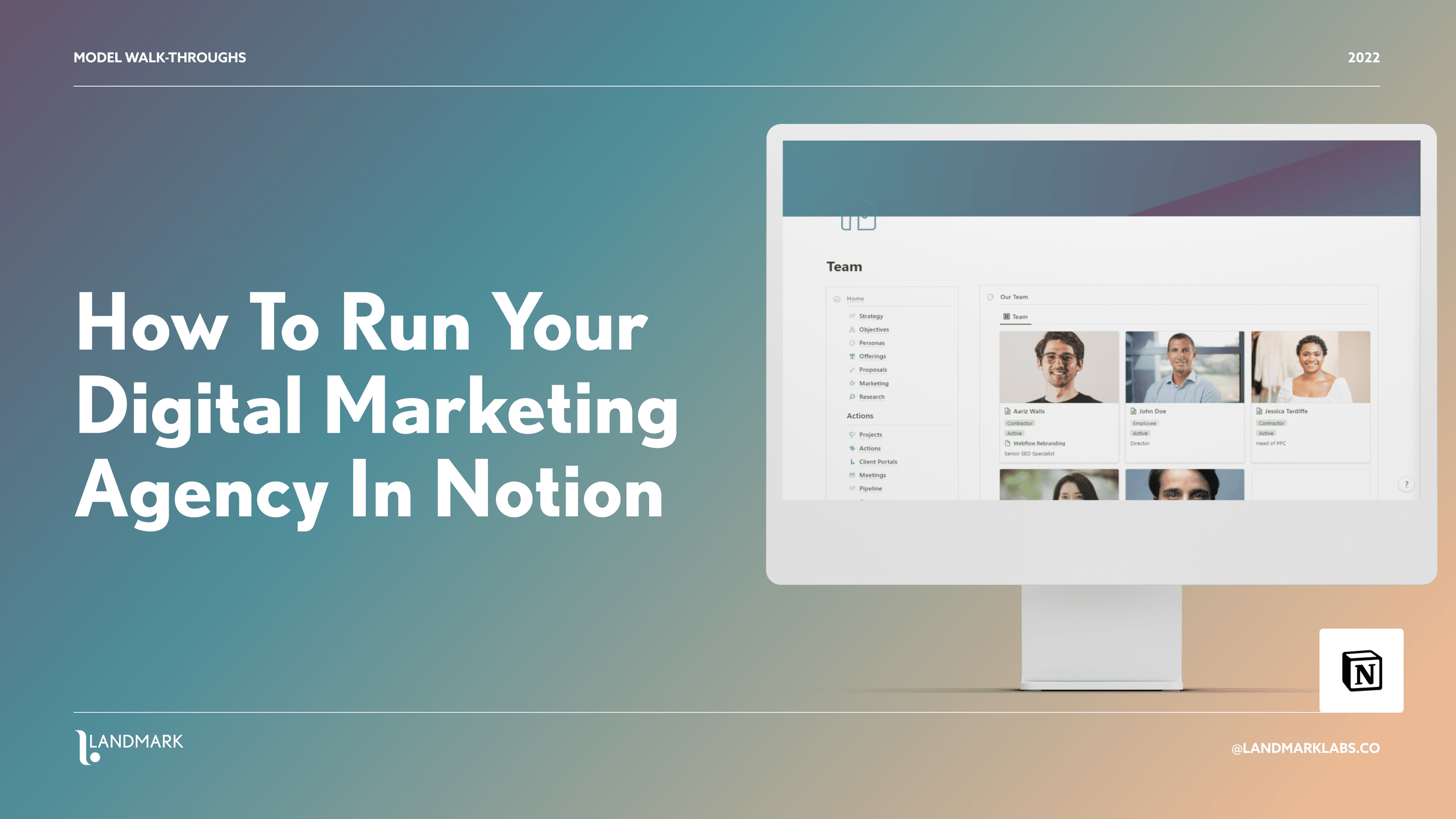 Digital Marketing Agency | Notion Template OS