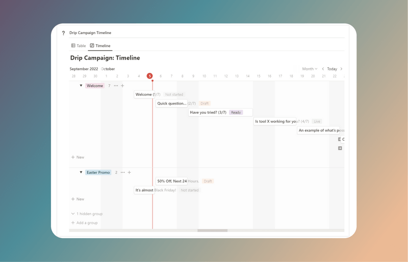 How To Create Gantt Charts In Notion: Quick Tutorial (2023 Notion ...