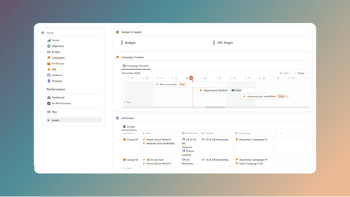 Notion Case Study Template + Smart Gallery | Landmark Labs