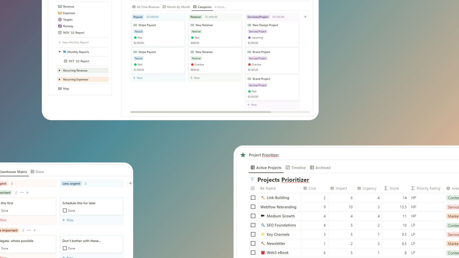 Notion Template Lists