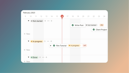 How To Add Subtasks To A Notion Timeline: Quick Tutorial (2023)