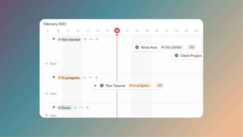 How To Add Subtasks To A Notion Timeline: Quick Tutorial (2023)