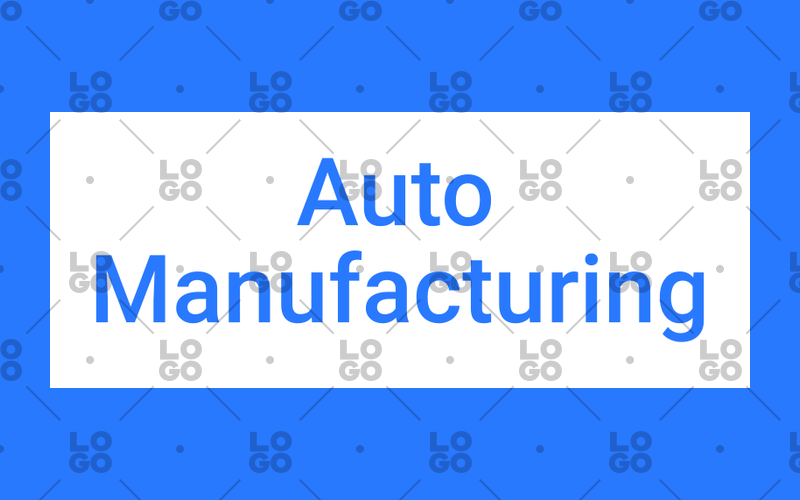 Auto Manufacturing Logo Maker | LOGO.com