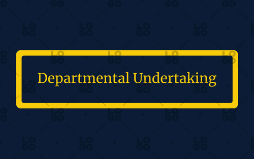 Departmental Undertaking Logo Maker | LOGO.com