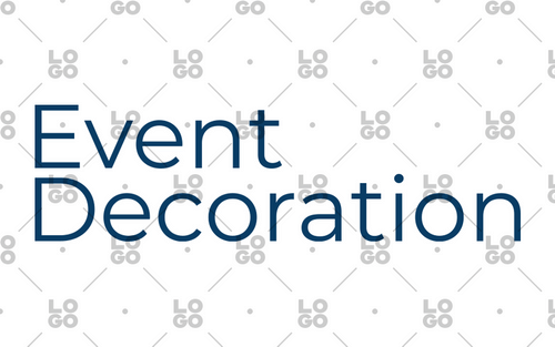 Event Decoration Logo Maker | LOGO.com