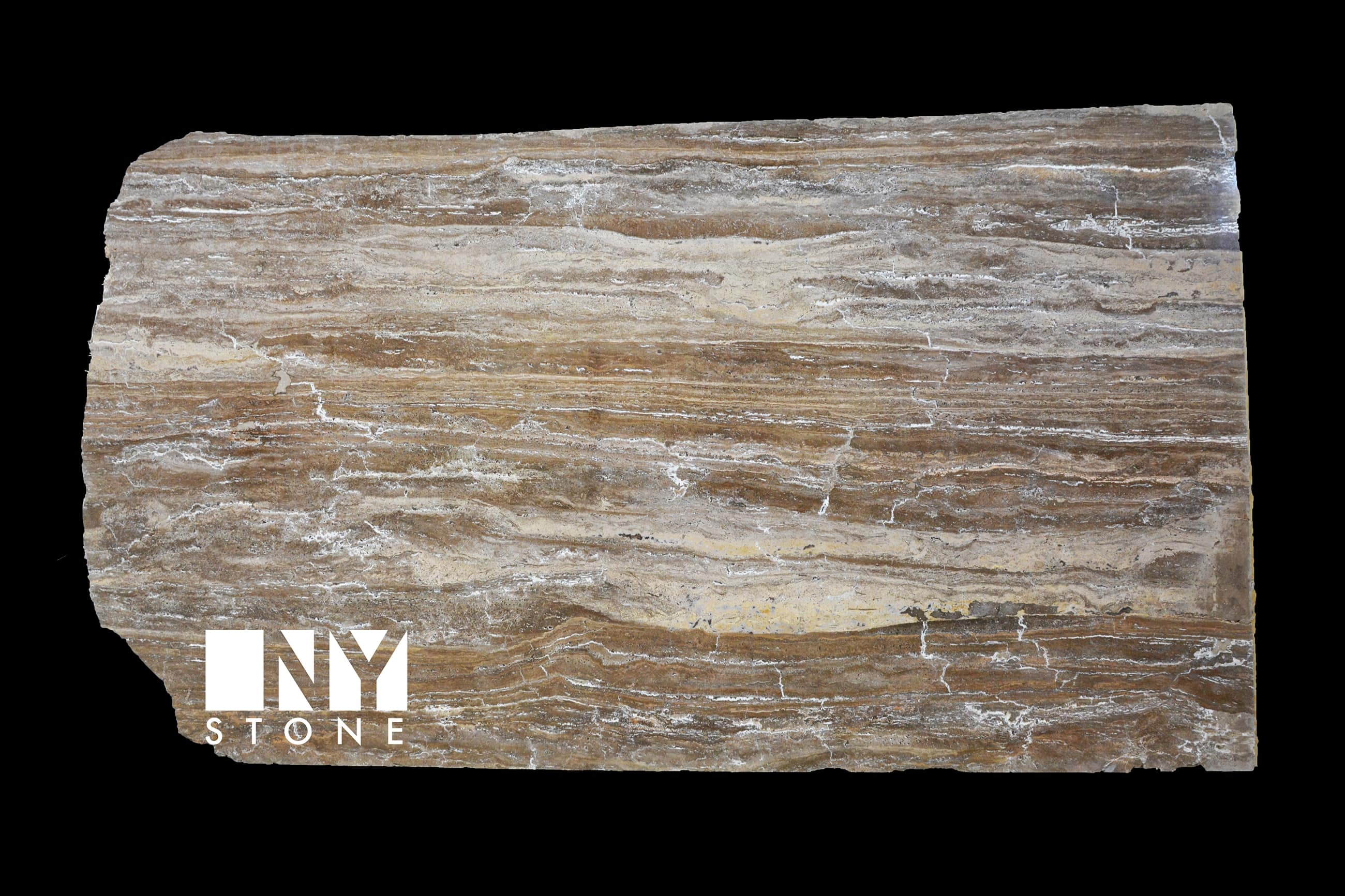 New York Stone | Dark Brown Travertine, Travertine from Albania