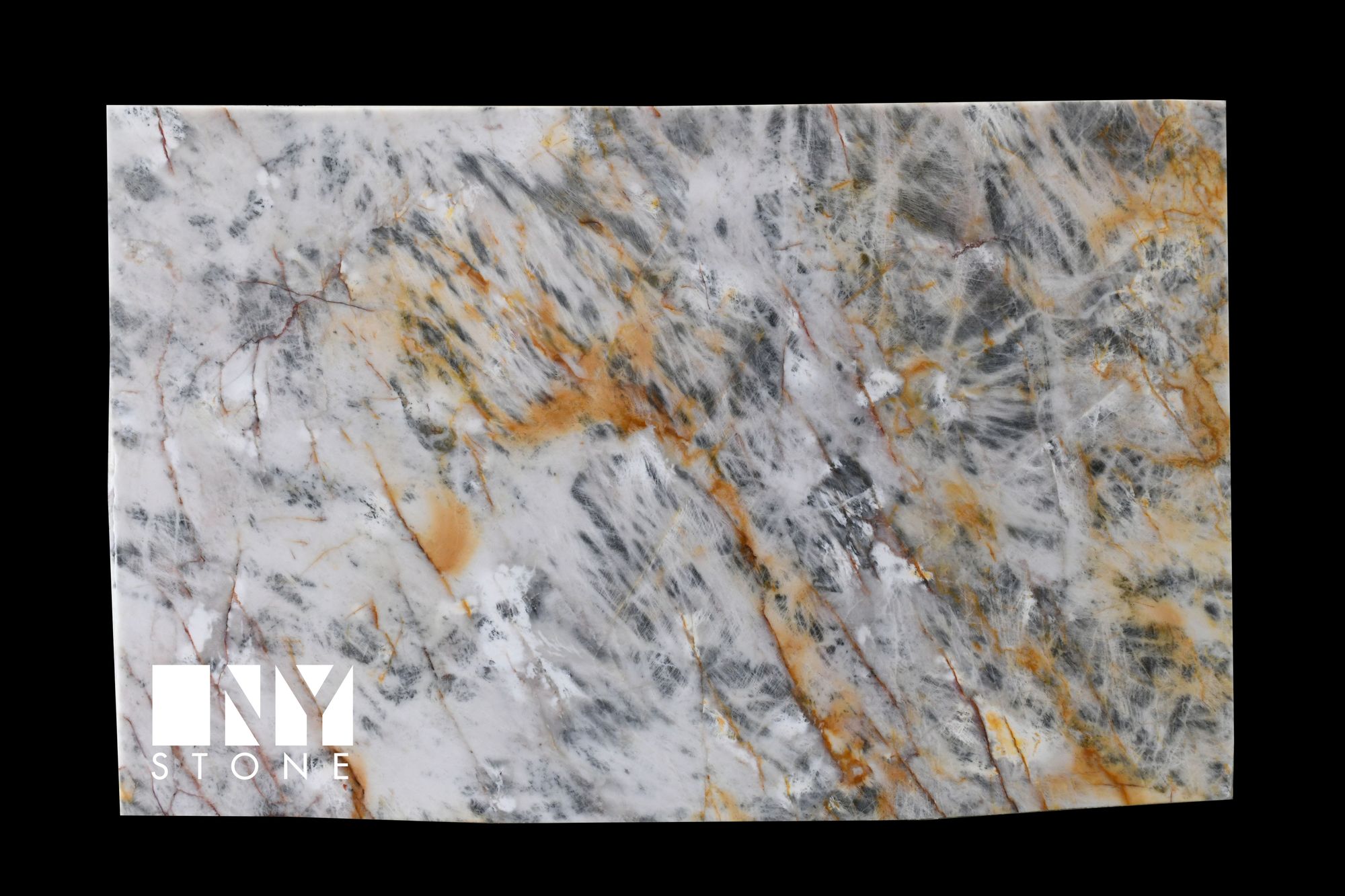 New York Stone | CRISTALLO AZUR QUARTZITE , Quartzite from Brazil