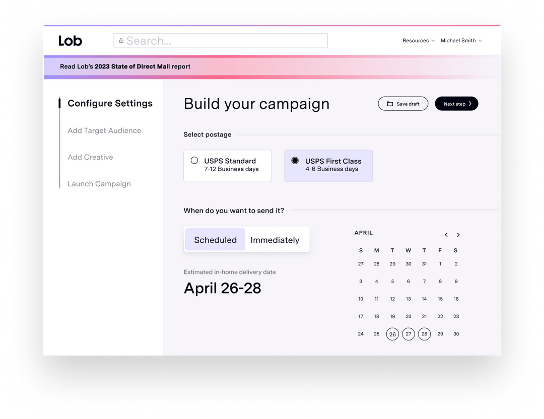 Direct Mail Automation Platform for Intelligent Businesses – Lob