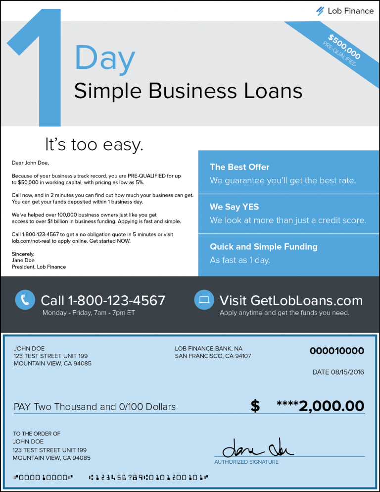 The Anatomy of an Awesome Financial Services Letter - Lob Blog