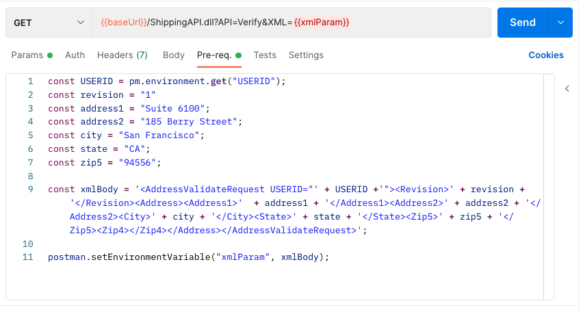 Modern USPS Web Tools API documentation