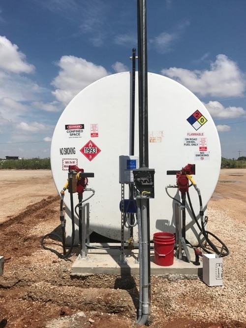 Construction Site Fuel | Onsite Tanks | Pilot Thomas Logistics