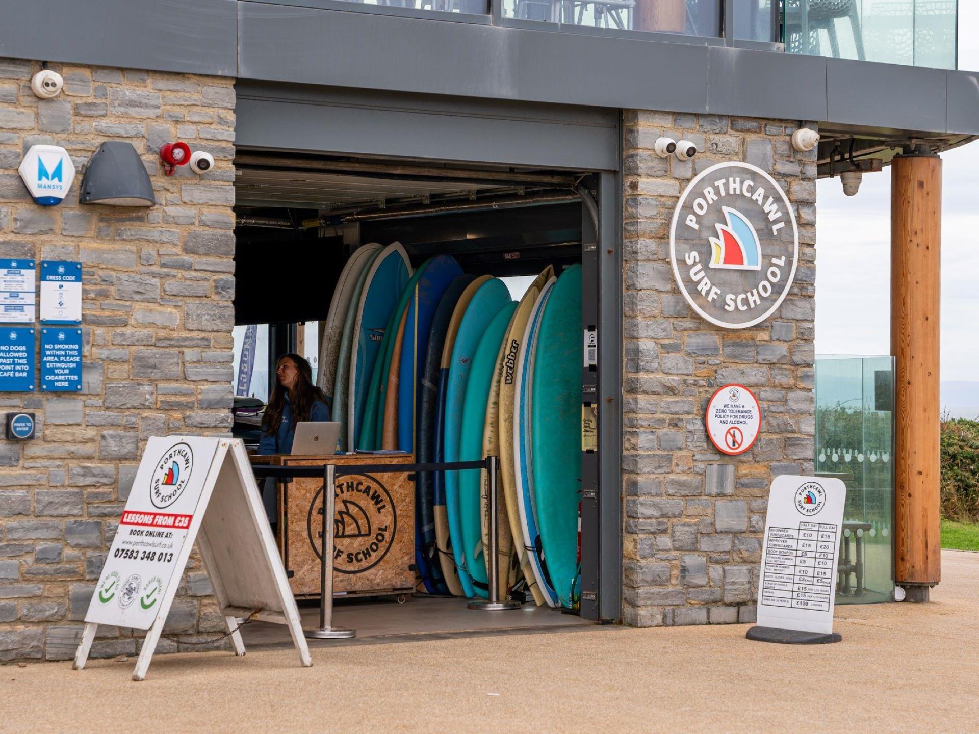 Visit Bridgend | Porthcawl Surf School