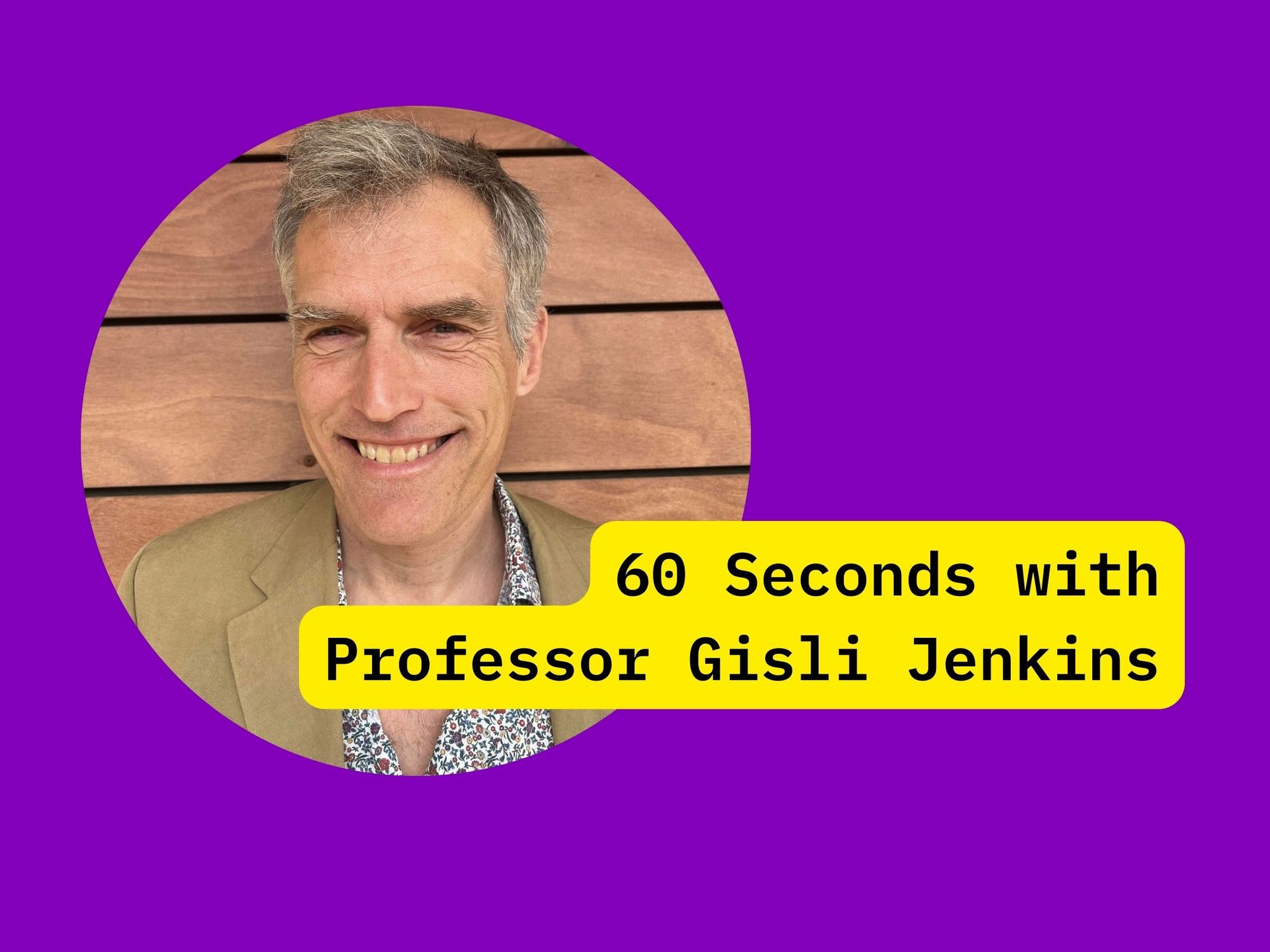 60 seconds with our President Professor Jenkins – Action for Pulmonary ...