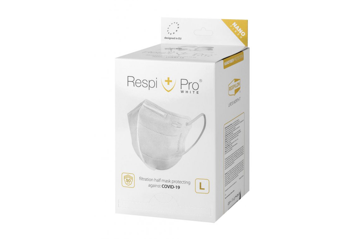 RespiPro White Respirator (50pcs) | Respilon UK