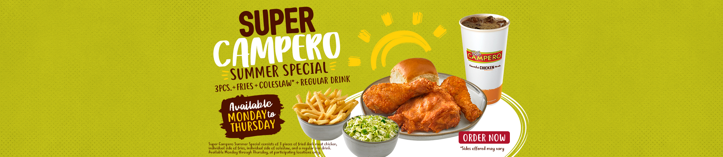 Flavorful Chicken Meals | Pollo Campero