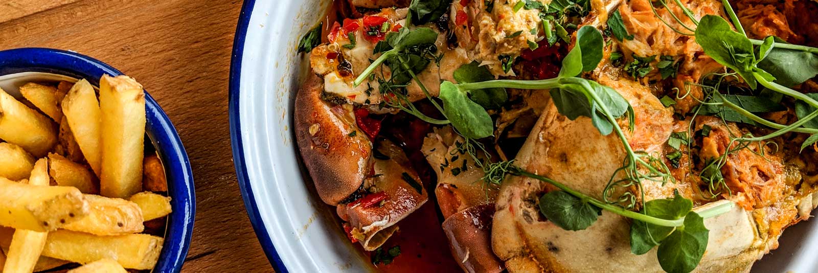 Crab Shed Salcombe Menu