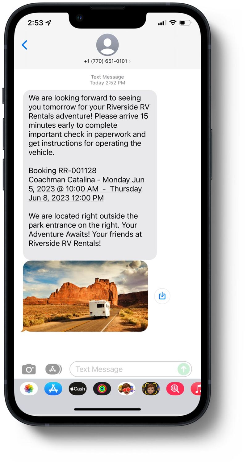 RV Rentals Booking Software