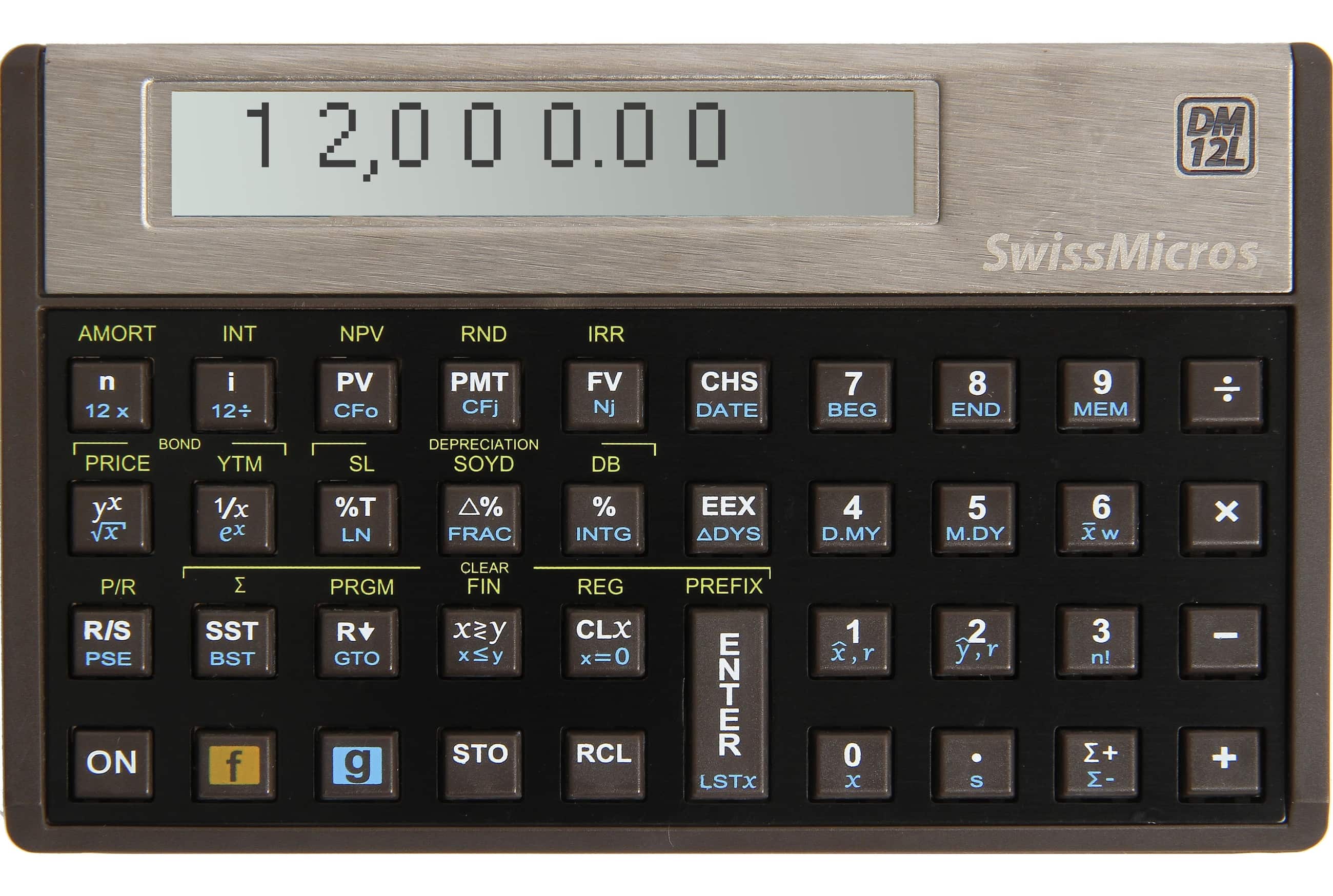 SwissMicros Model DM12L RPN Calculator