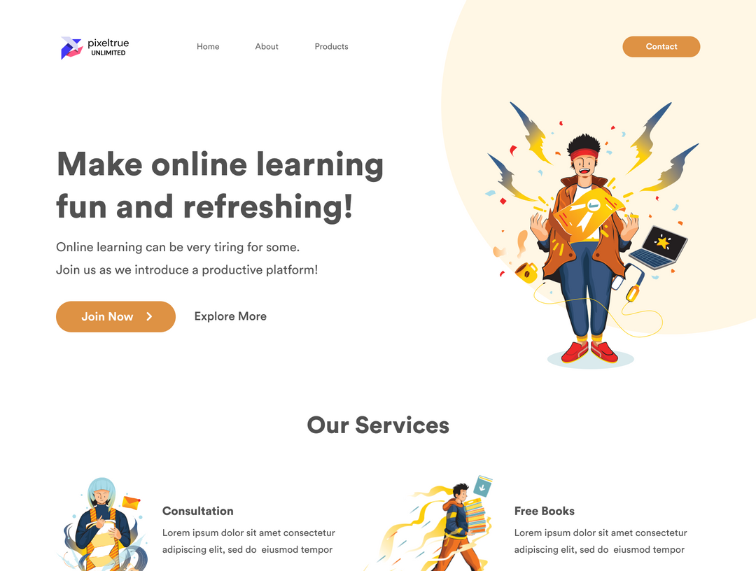 High-Quality SVG Genki Illustrations