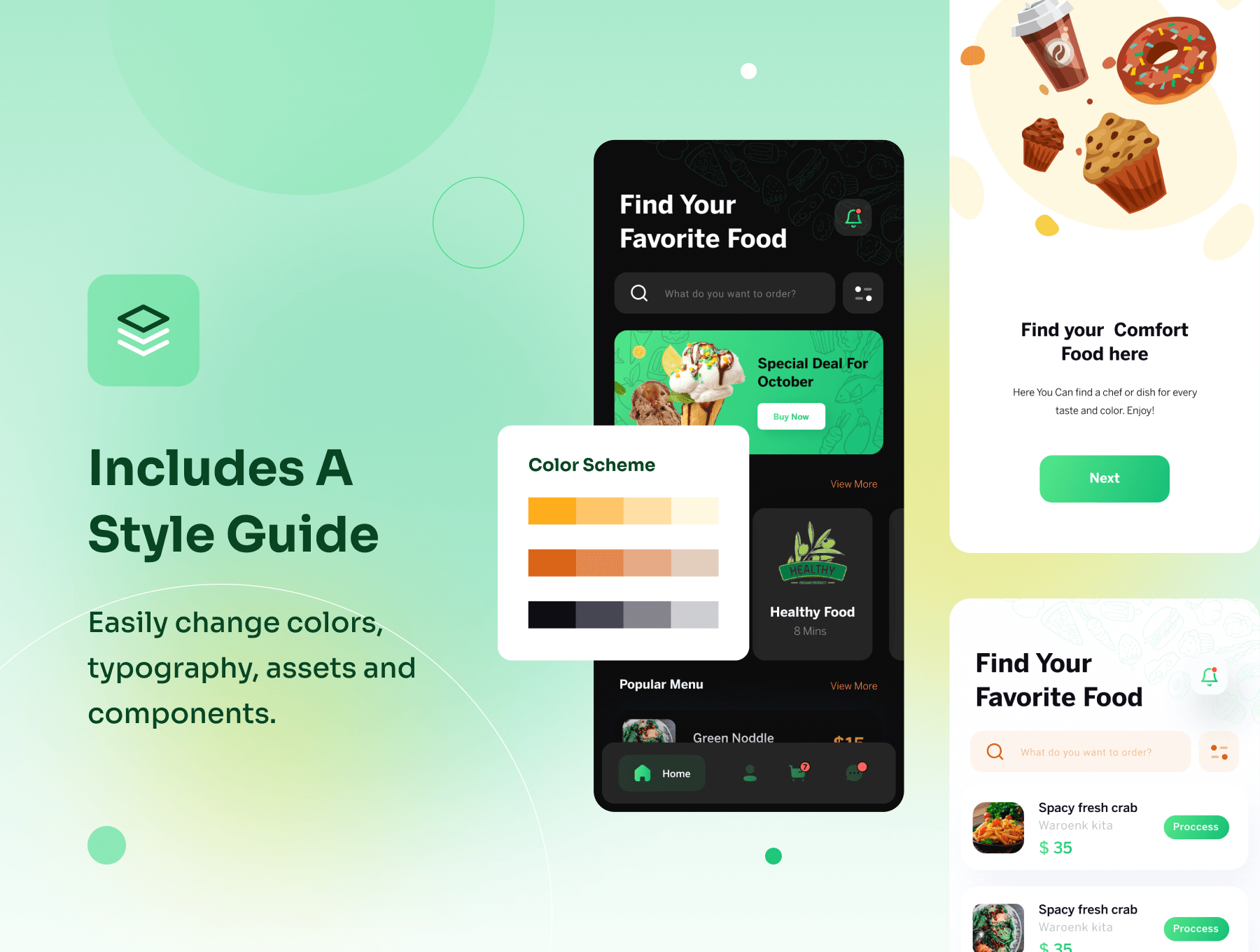 Food Delivery UI Kit
