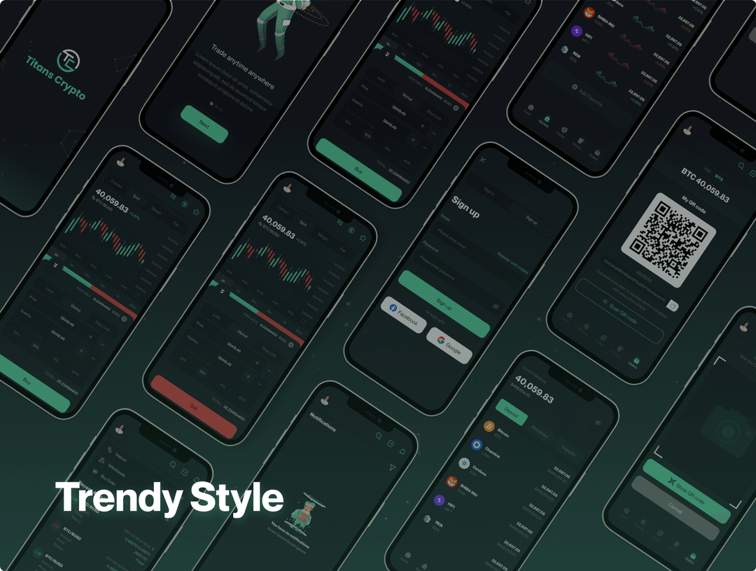 FREE Crypto App UI Kit