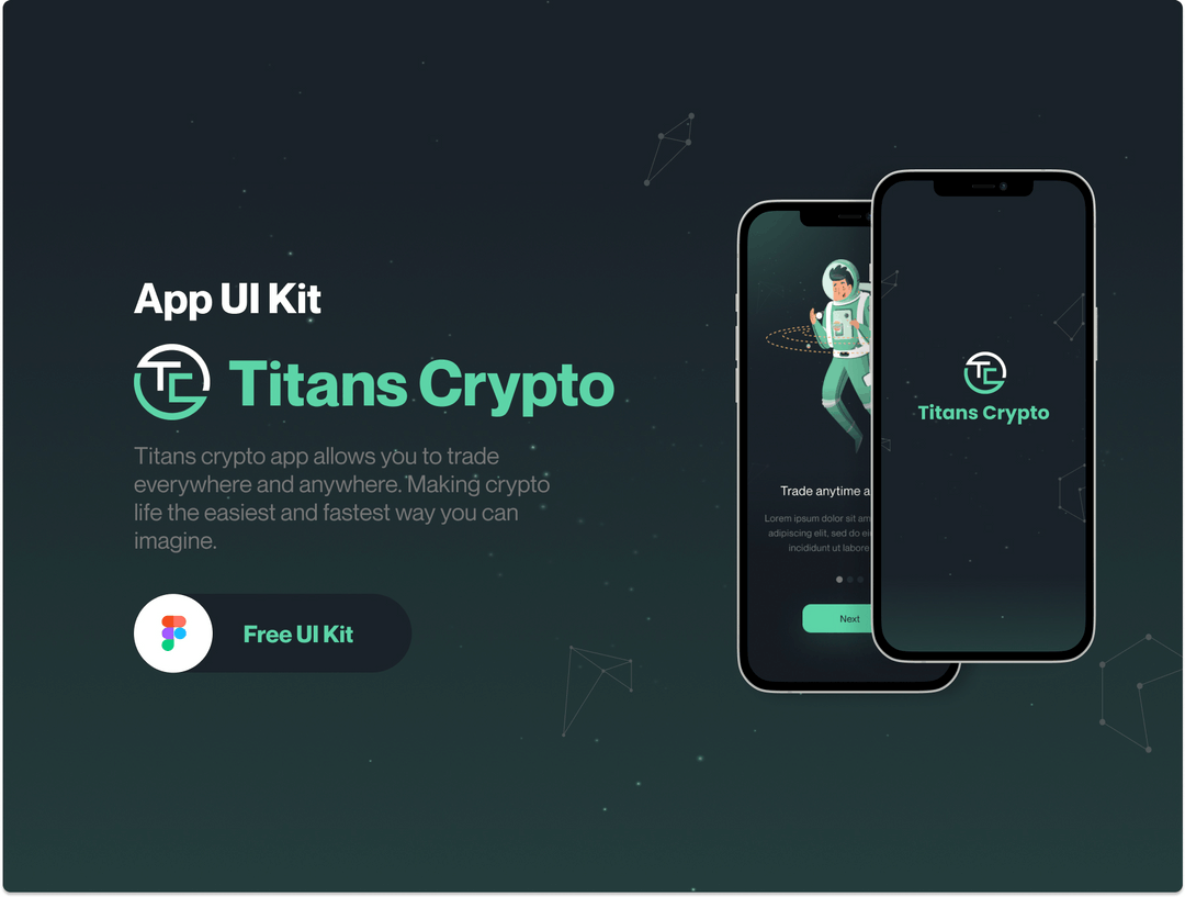 FREE Crypto App UI Kit