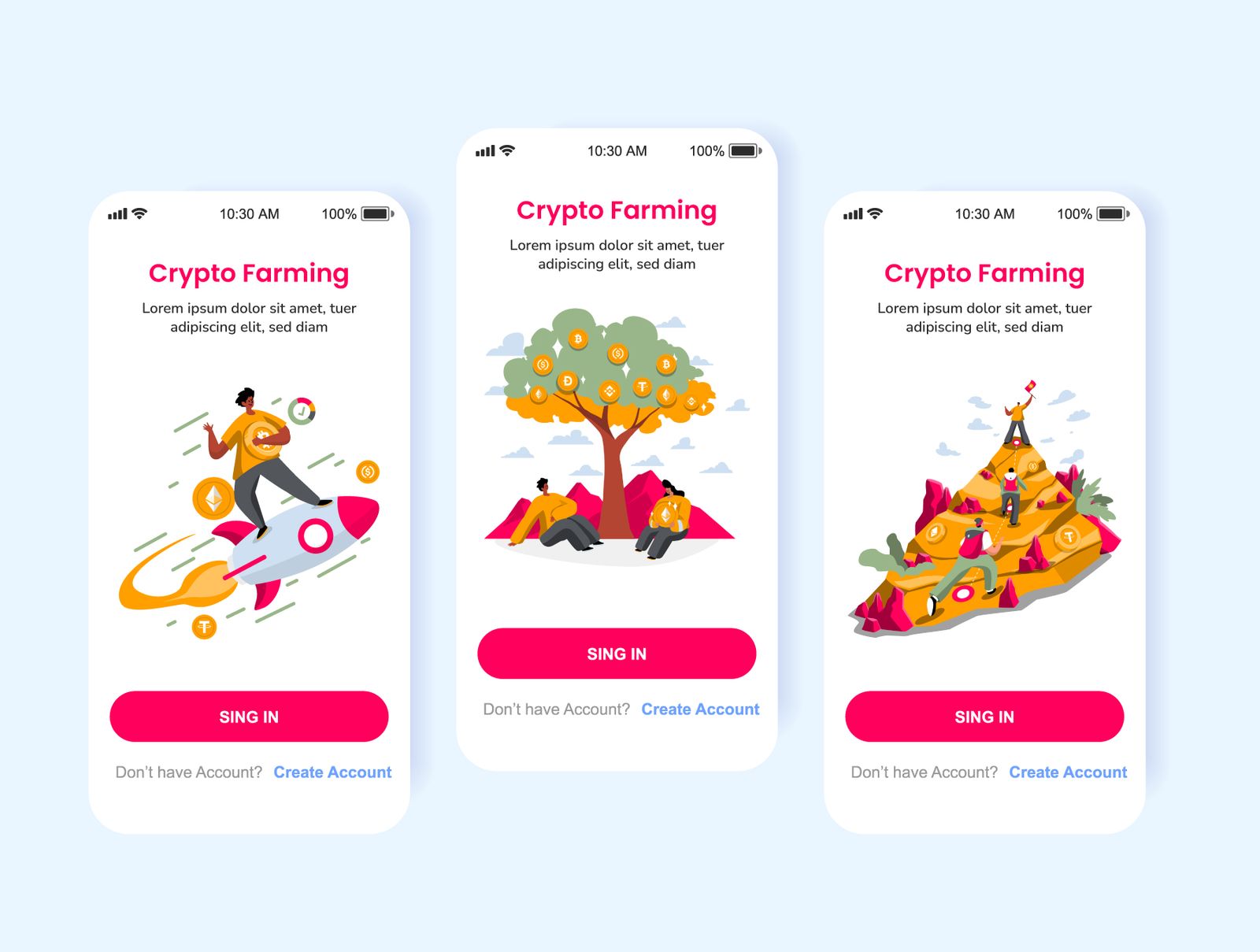 High-Quality SVG Crypto Illustration Pack