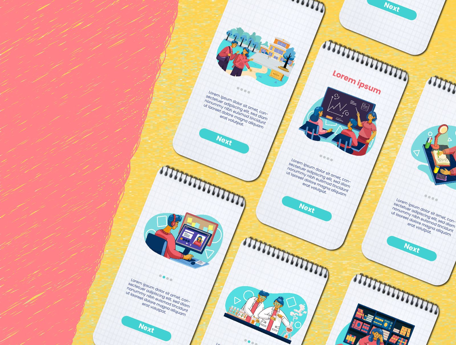 High-Quality SVG Education Illustration Pack