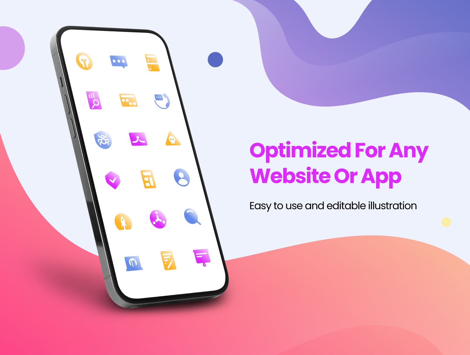 High-Quality SVG SaaS Icon Set