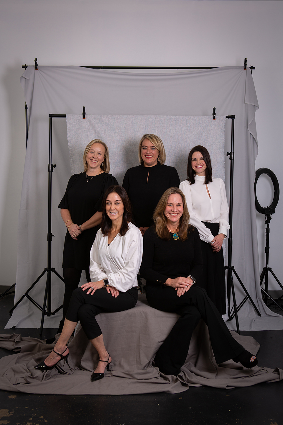 Lucy Parker, Katie Crommelin, Blair Moss, Garner Thompson, and Mary ...