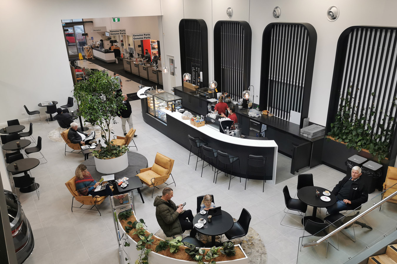 Farmer Auto Village Engine Room Café | Commercial & Interiors