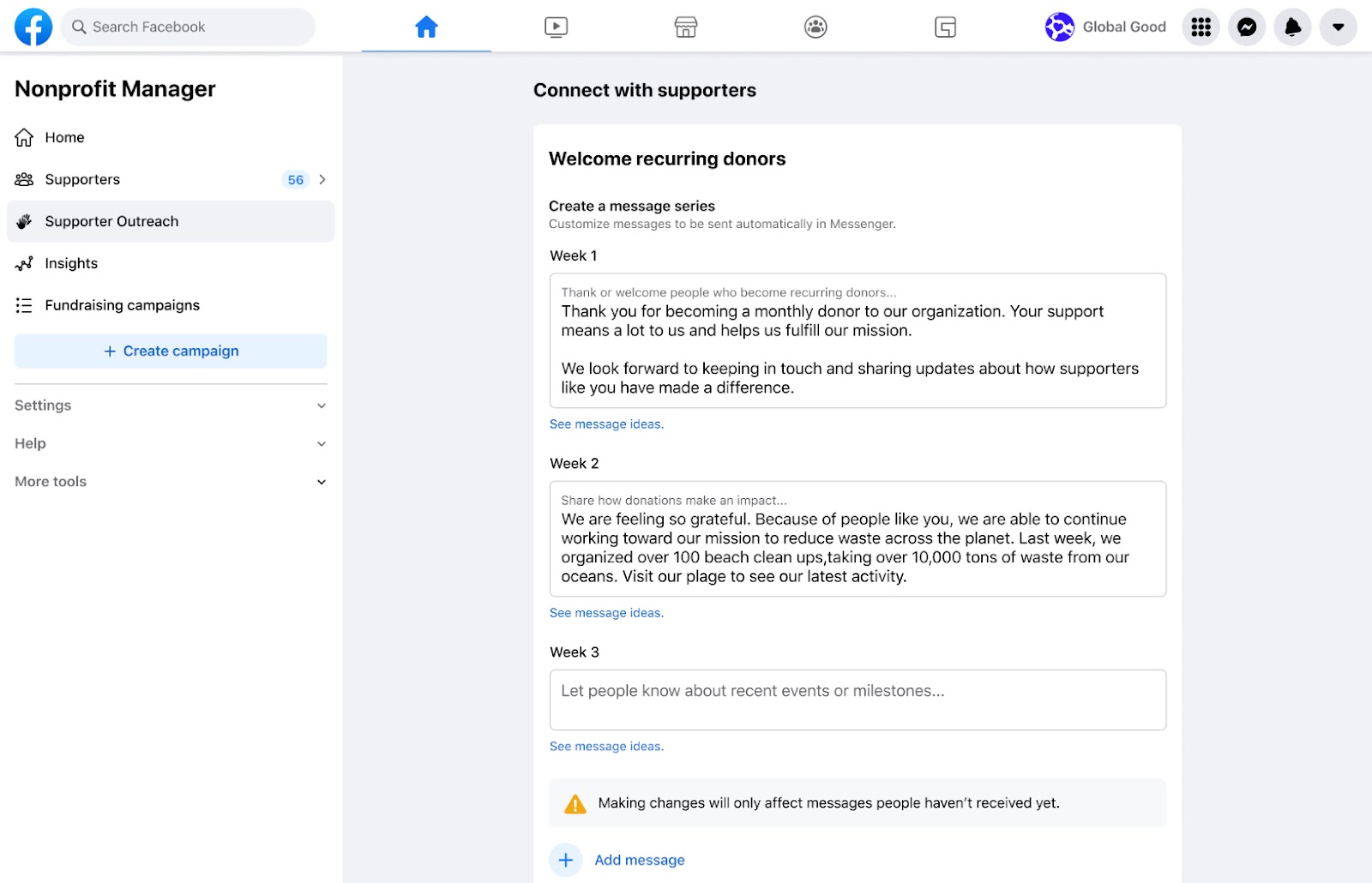 What’s New in Facebook Giving Tools: Recurring Donations, Automated ...