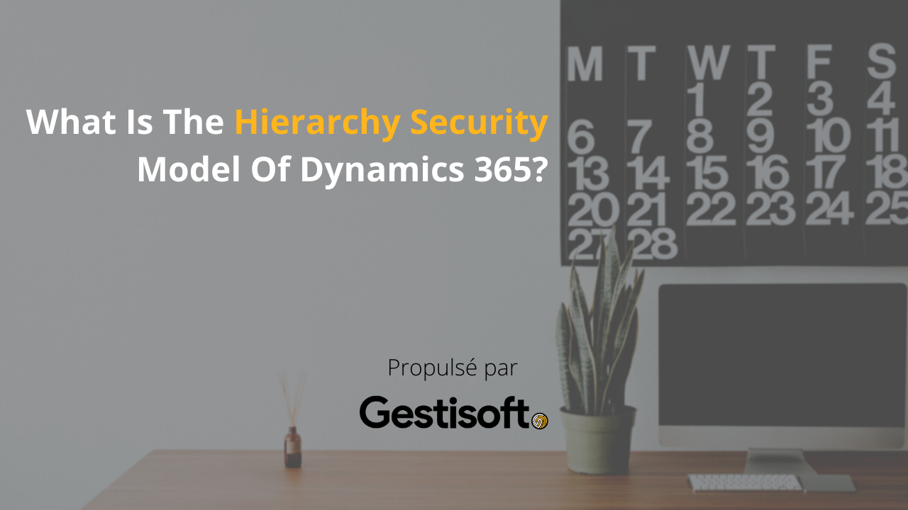 What Is The Hierarchy Security Model Of Dynamics 365? - Gestisoft