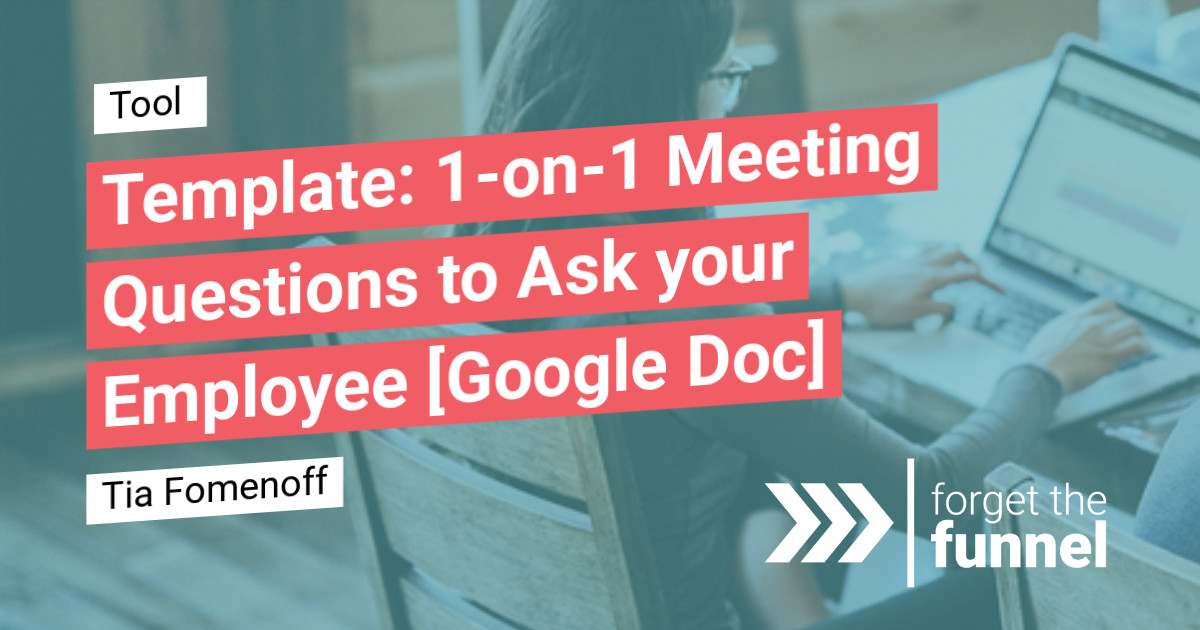 Template: 1-on-1 Meeting Questions to Ask your Employee [Google Doc]