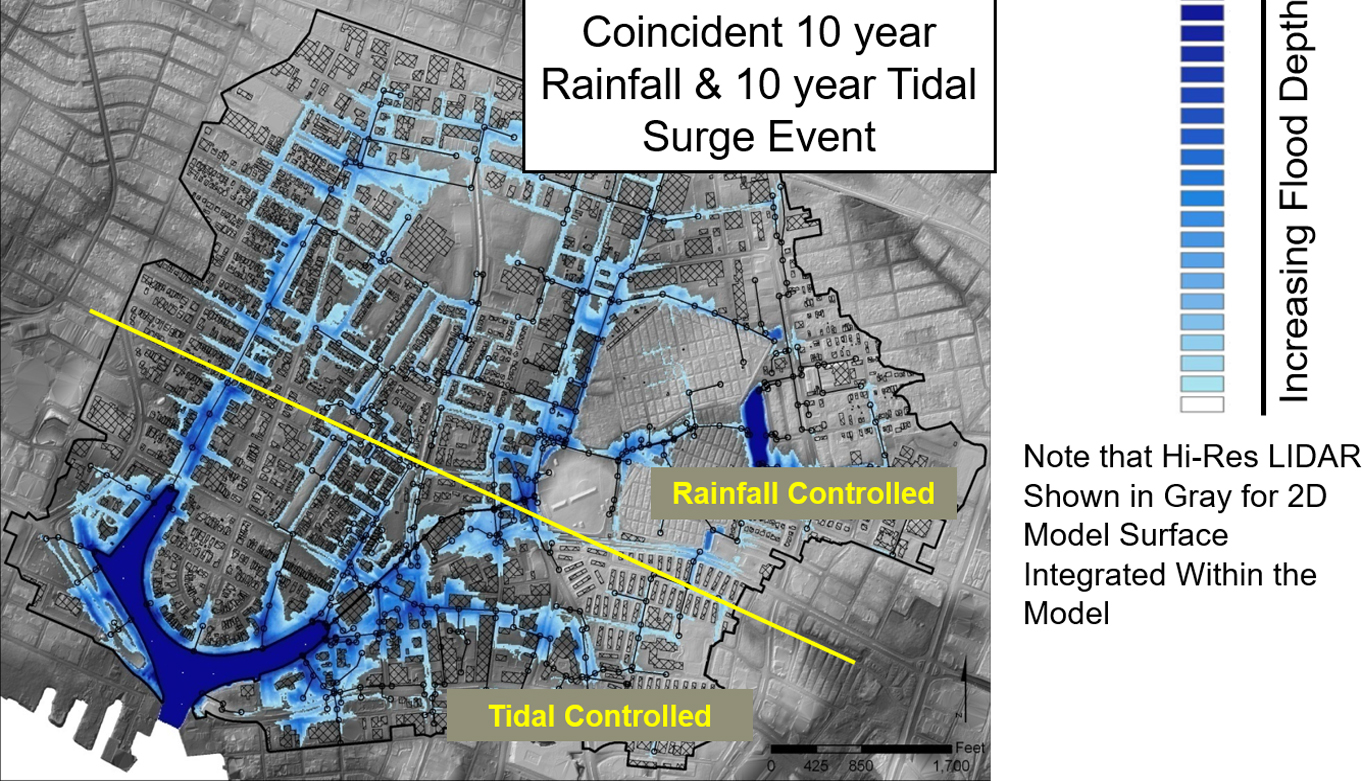 Urban Flooding Studies and Design Options Development | moffatt & nichol