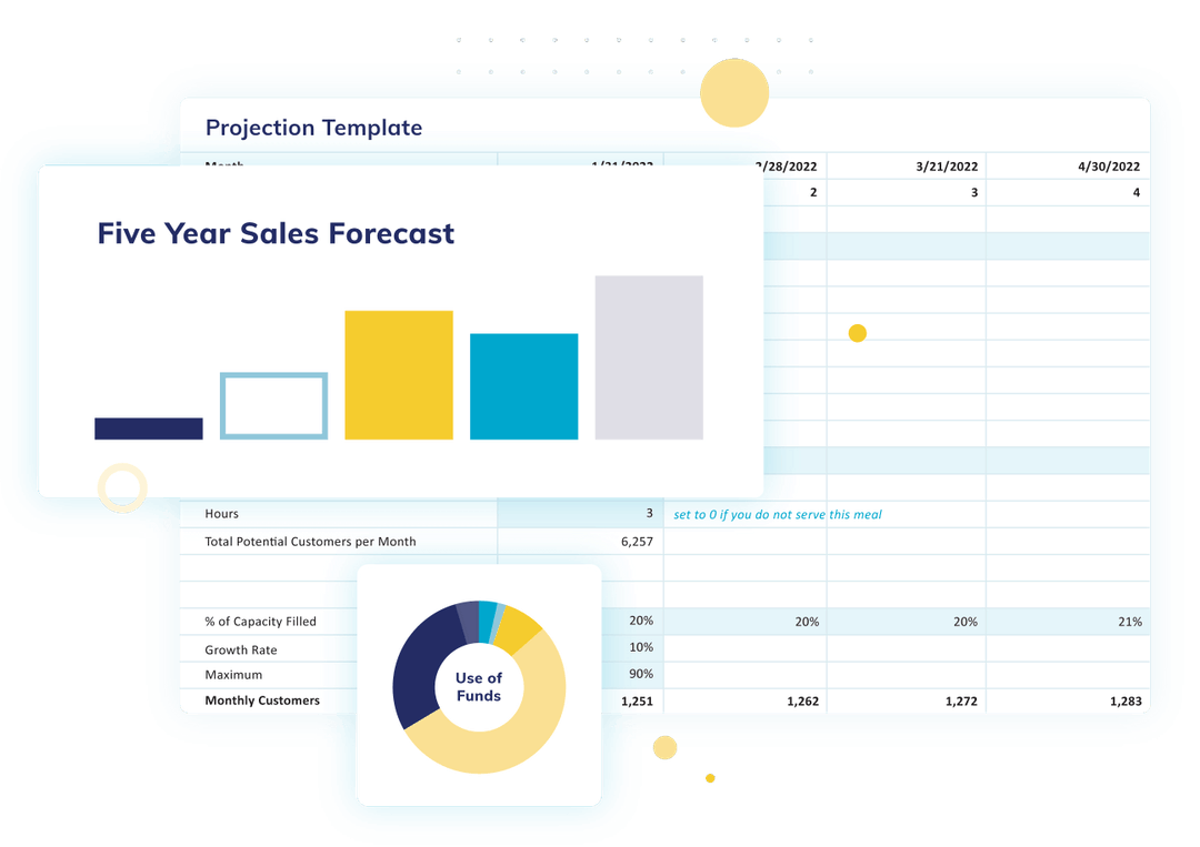 Financial Projection Templates | Choose from 100+ CPA Prepared Excel ...
