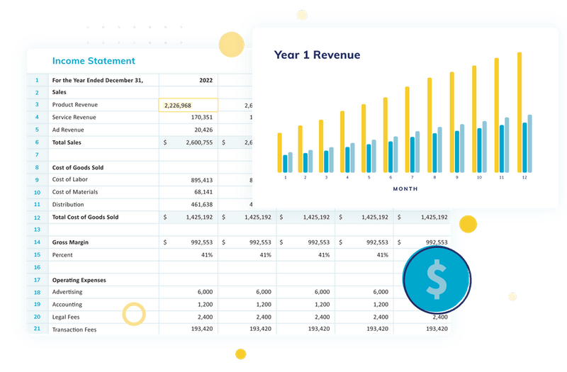 Financial Projection Templates | Industry Specific Financial Projection ...