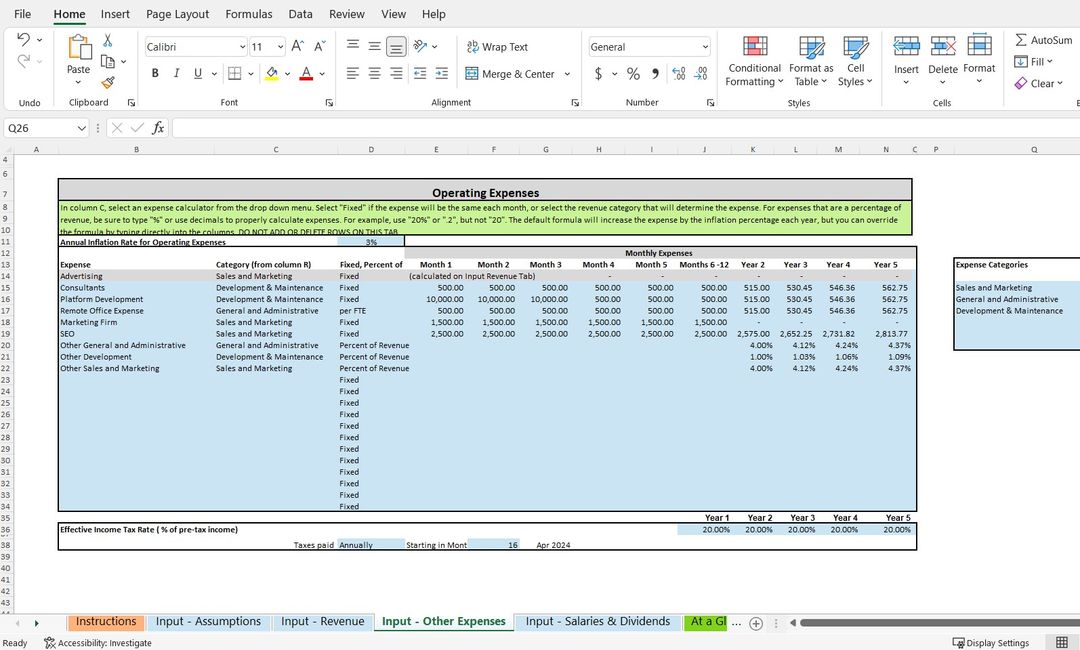ProjectionHub+ | Financial Projection Templates for Advisors