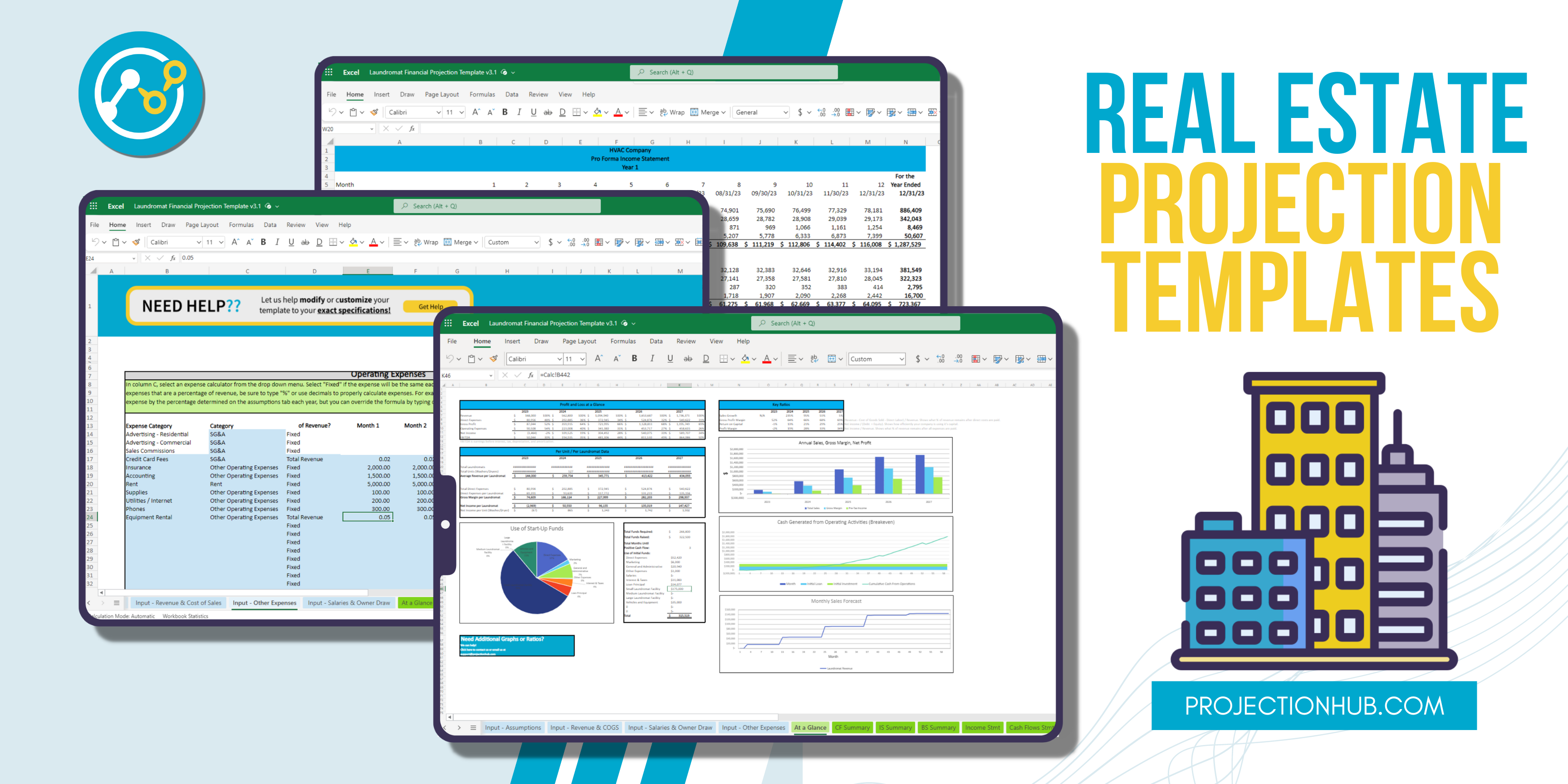 Real Estate Financial Modeling Templates | Order Real Estate Financial ...
